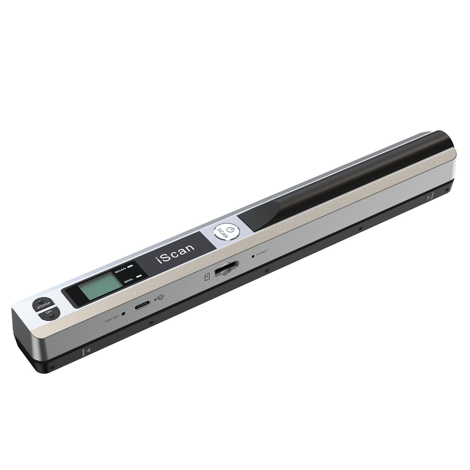 Scanner,Handheld Wand Scanner Lcd Screen Type-c Document Scanner ...