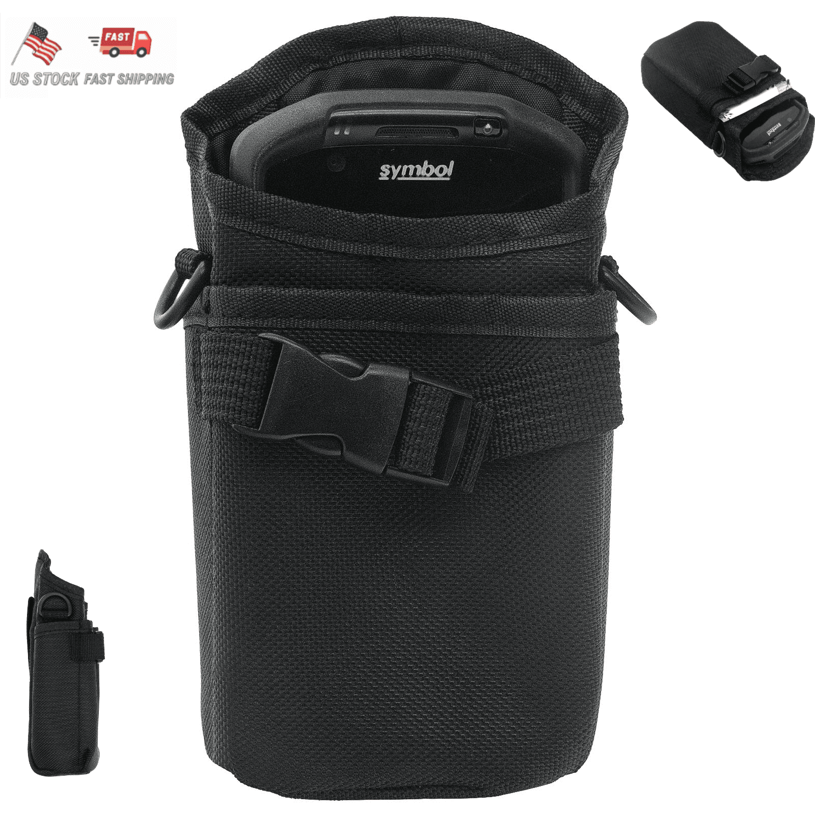 Scanner Holster Carrying Case with Rugged Belt Clip for Symbol TC20 ...