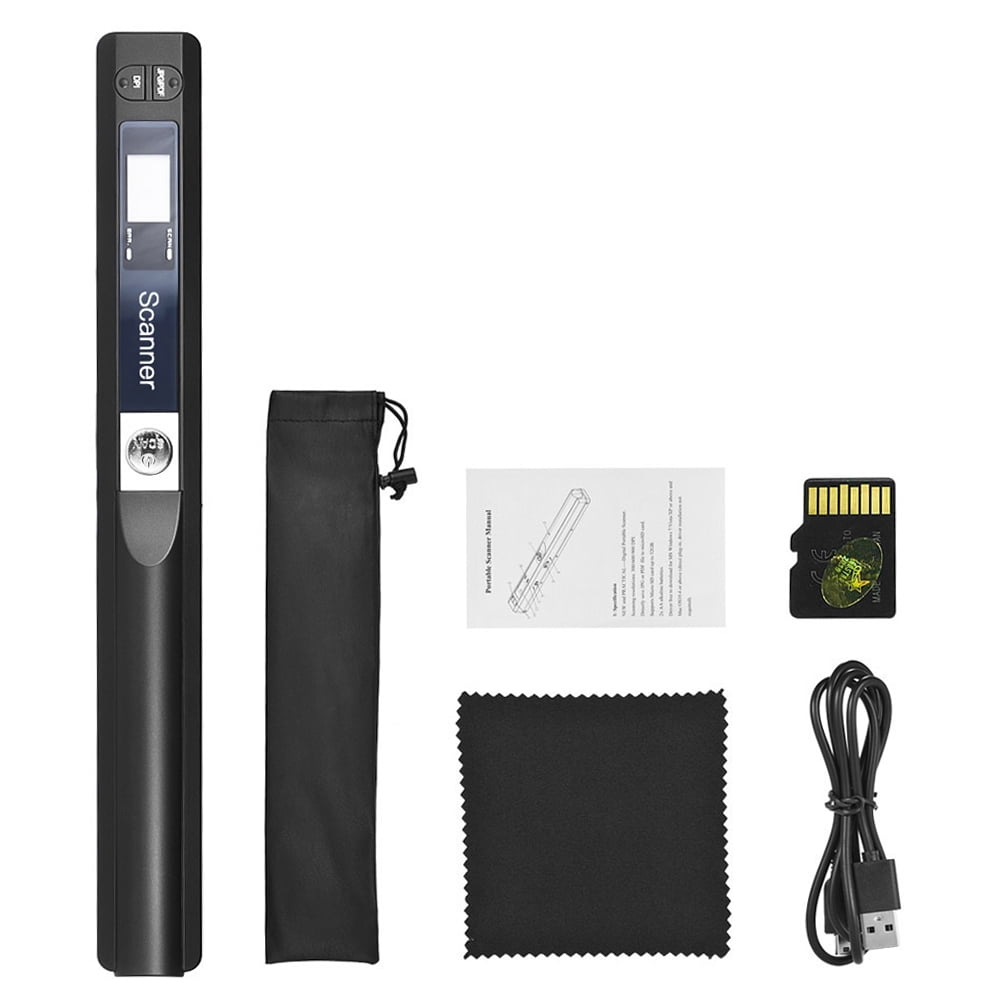 Scanner,Tf Business Document With And Tf Lcd Display With Handheld Wand ...