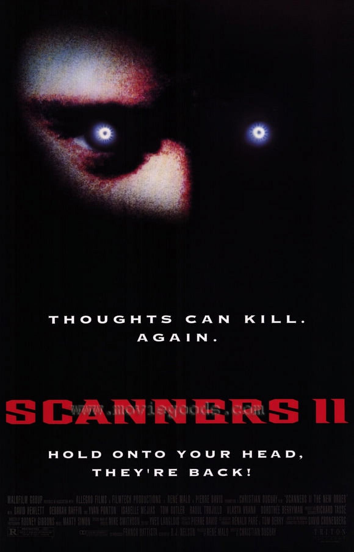 Scanners 2: The New Order POSTER (27x40) (1991) - Walmart.com