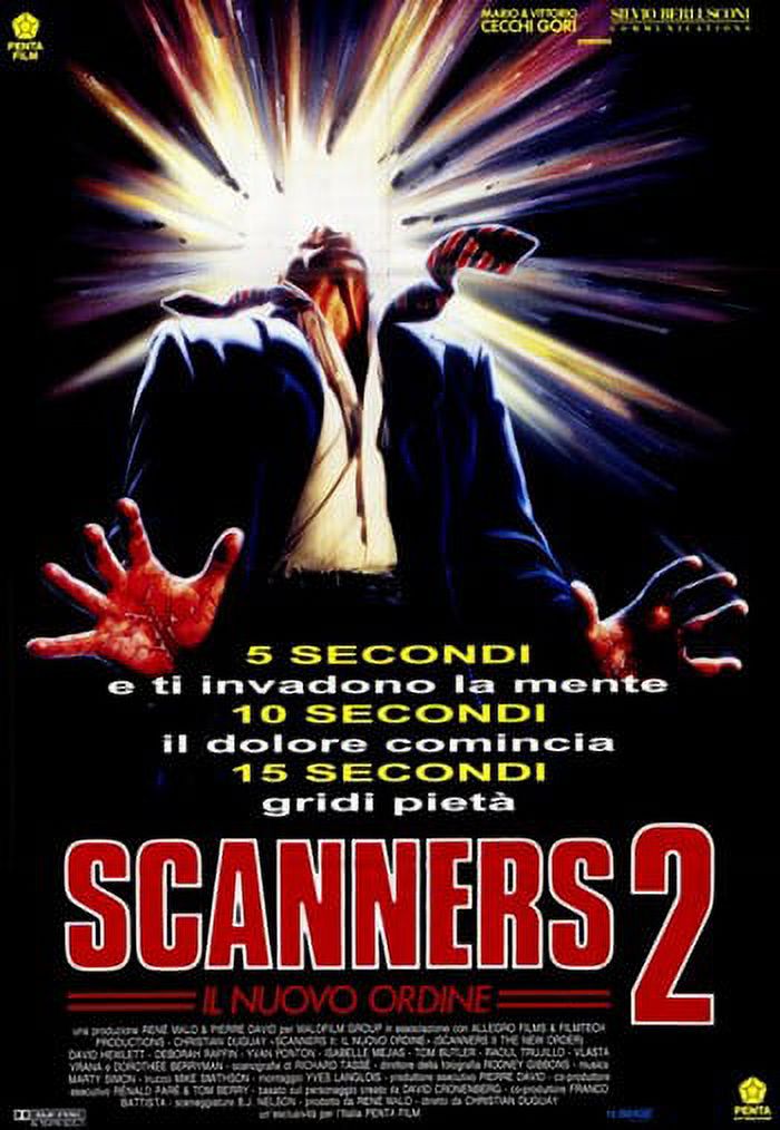 Scanners 2 the New Order Movie Poster (11 x 17) - Walmart.com