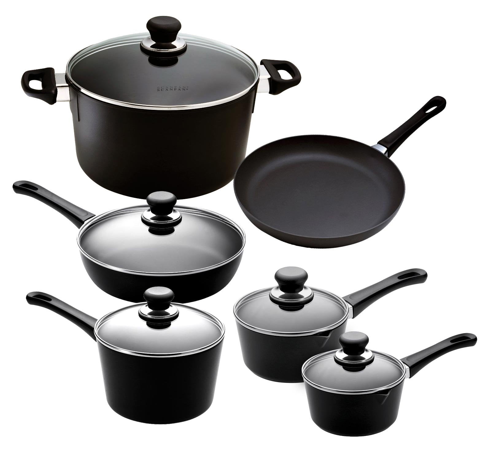 Scanpan Classic Cookware Sets 11 pc. Deluxe Cookware Set - Walmart.com