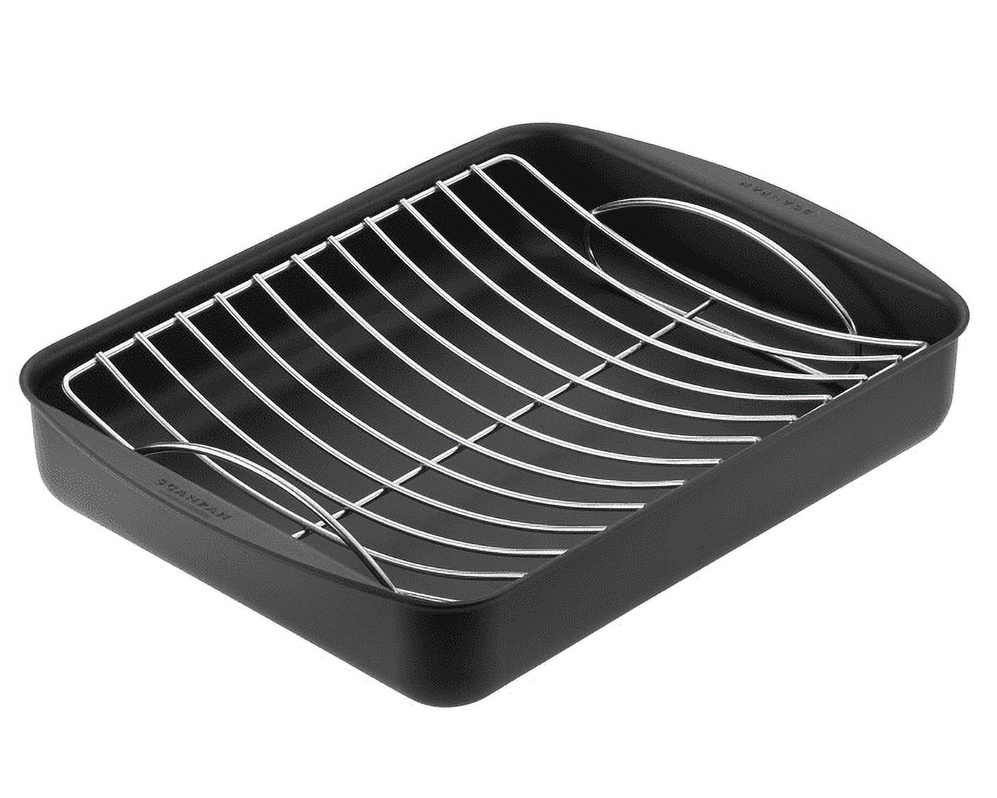 Scanpan Classic Roasting Pan (7.5 Qt) Plus Scanpan Stainless Steel ...