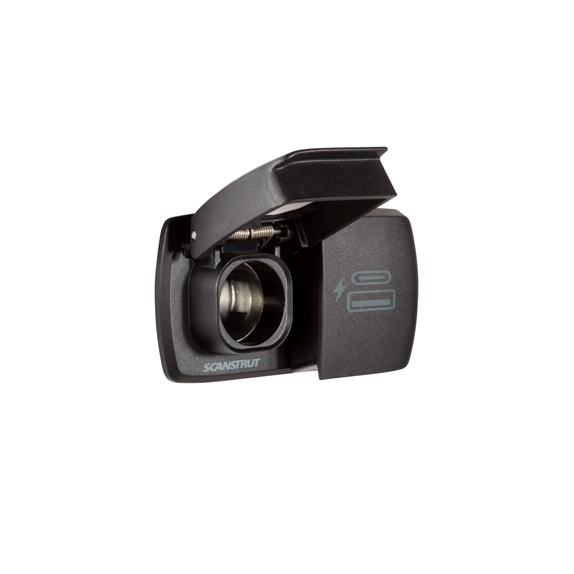 Scanstrut SC-MULTI-F2 Flip Pro Duo - USB-A & USB-C with 12V Power ...