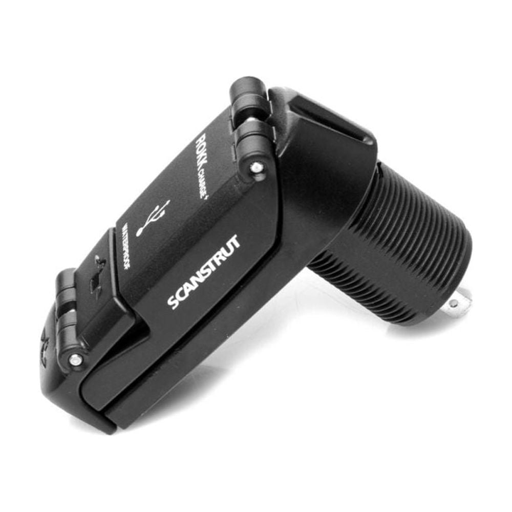Scanstrut SC-USB-02 ROKK Charge+ Waterproof Dual USB Fast Charge Socket ...