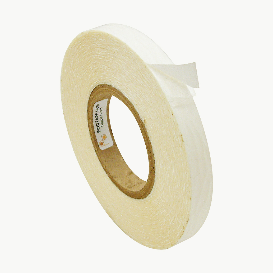 Scapa S301 Double-Sided Clear UPVC Tape: 3/4 in x 60 yds. (Clear ...