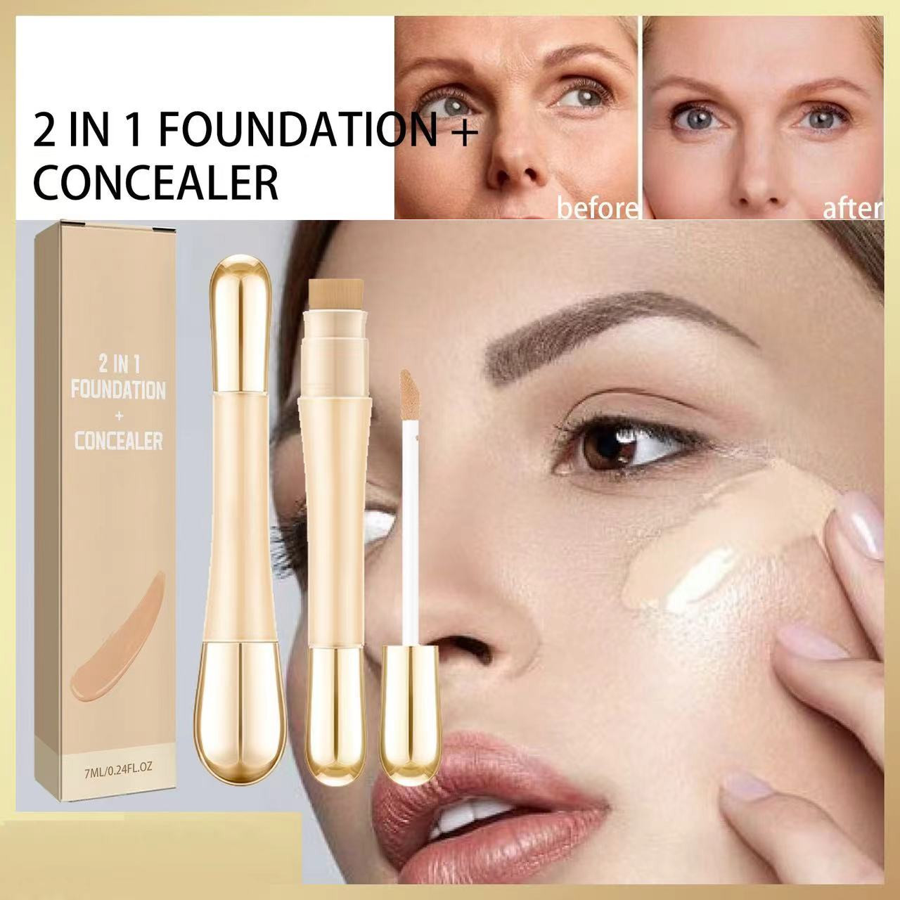 Scar Concealer Double Head Concealer Moisturizing Double Head Concealer ...