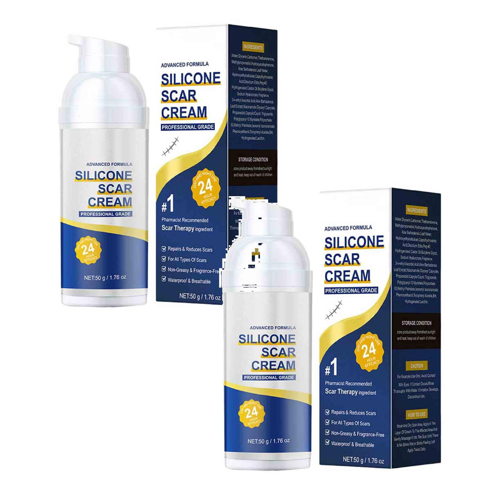 Scar Cream,Advanced Scar Gel,Silicone Scar Gel,Scar Removal Cream for ...