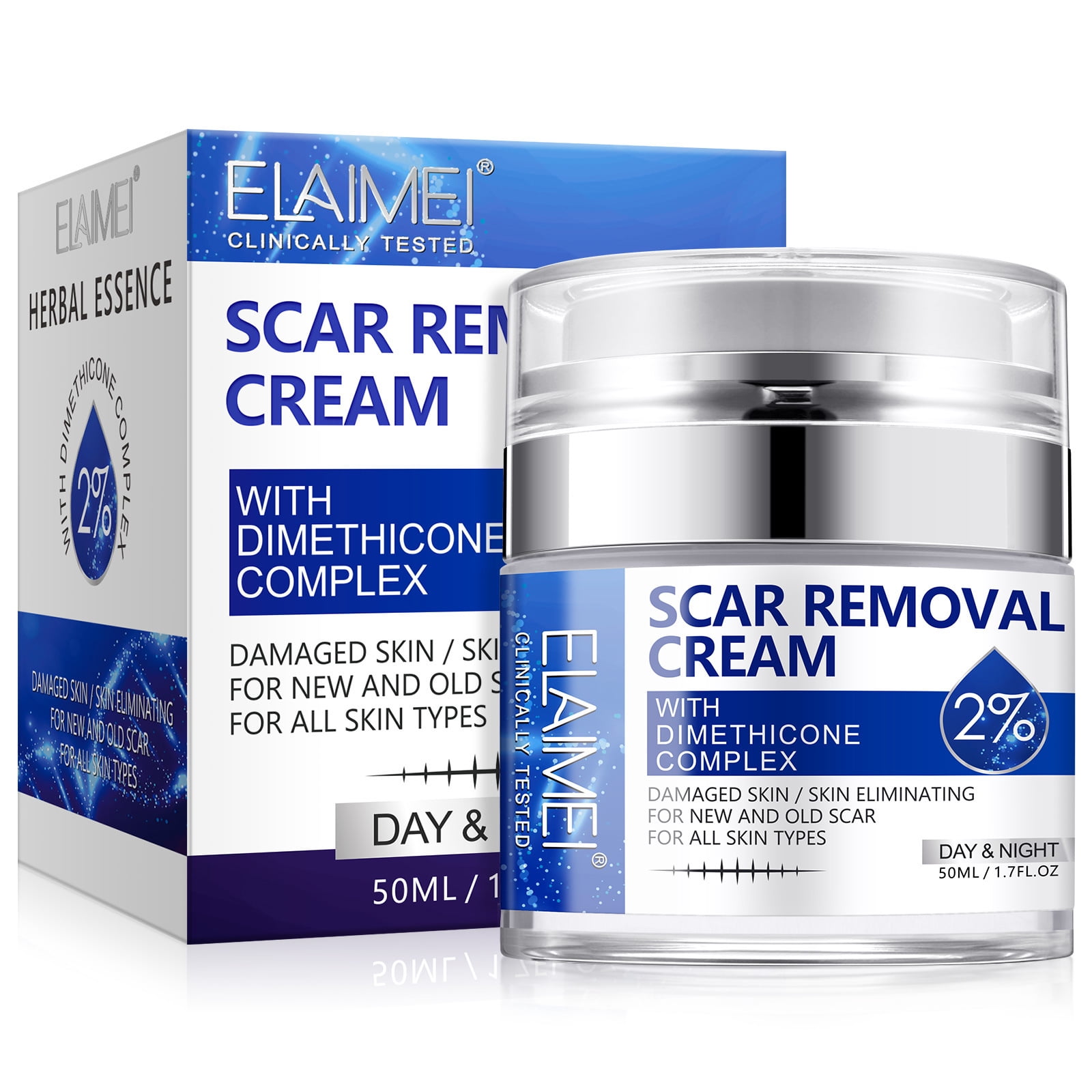 Scar Cream Gel, Advanced Silicone Scar Gel, Professional Scar Removal ...