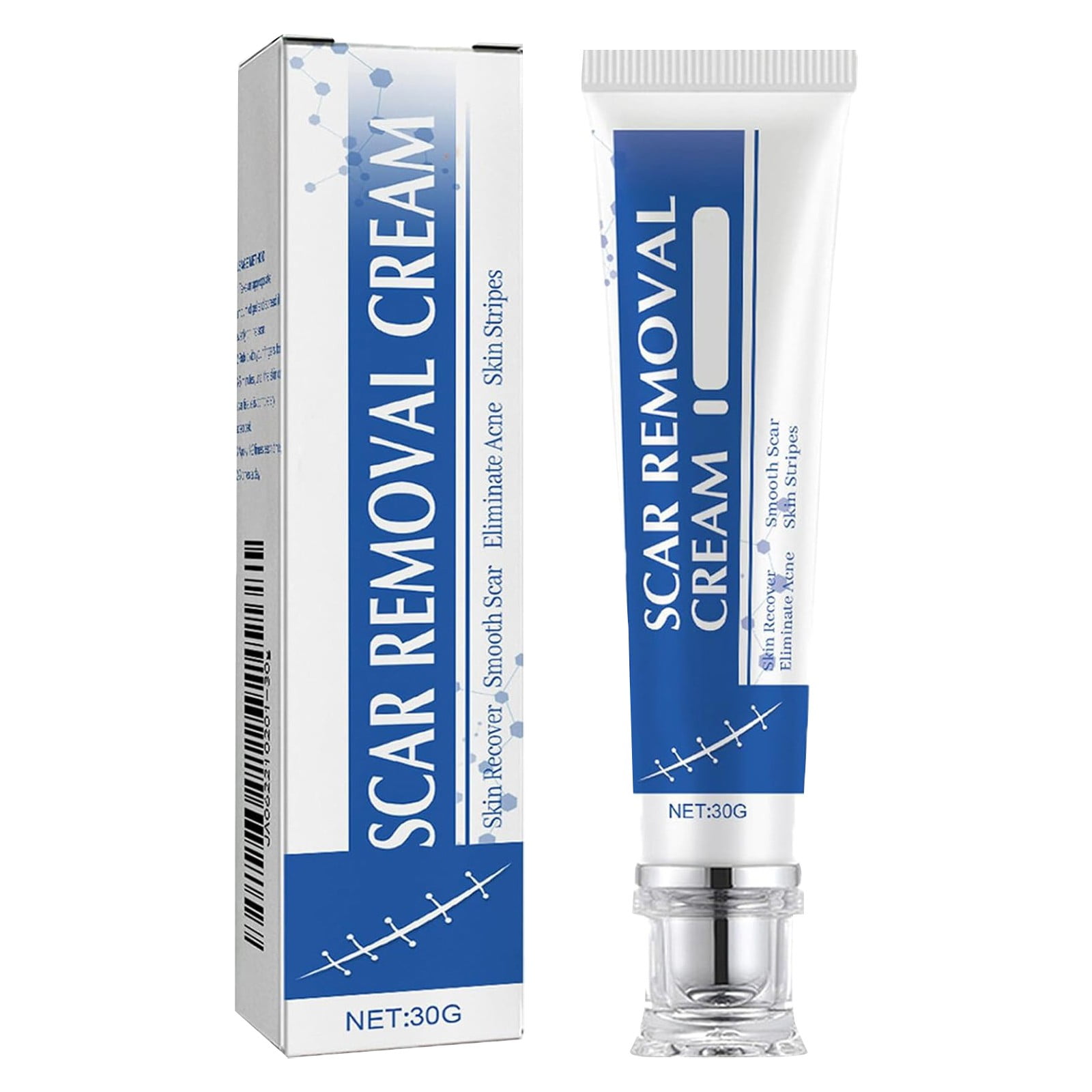 Scar Cream for Keloids & Surgical Scars, Medical-Grade Silicone Scar ...