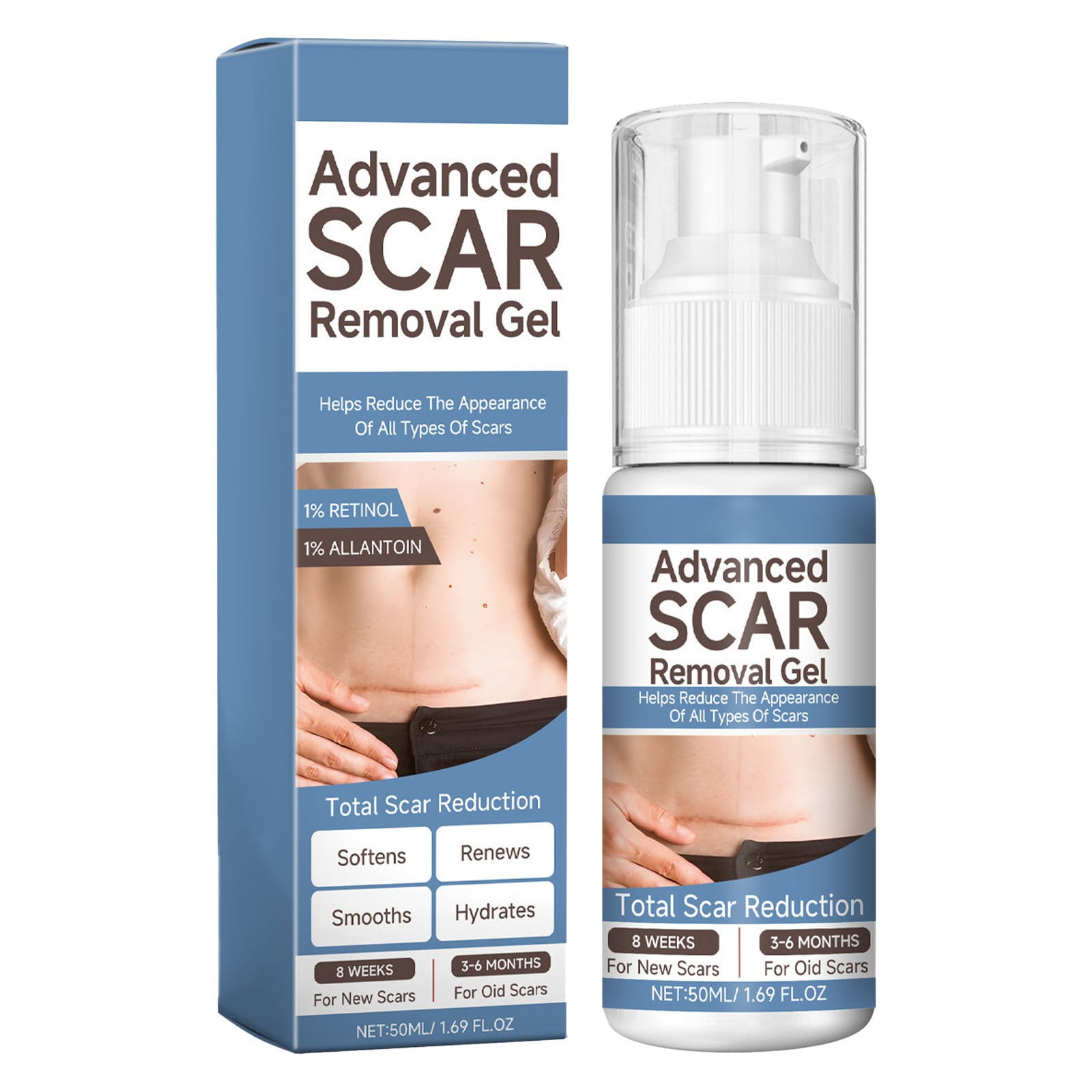 Scar Gel Advanced Scar for and Body Scar Removal for Surgical C Stretch ...