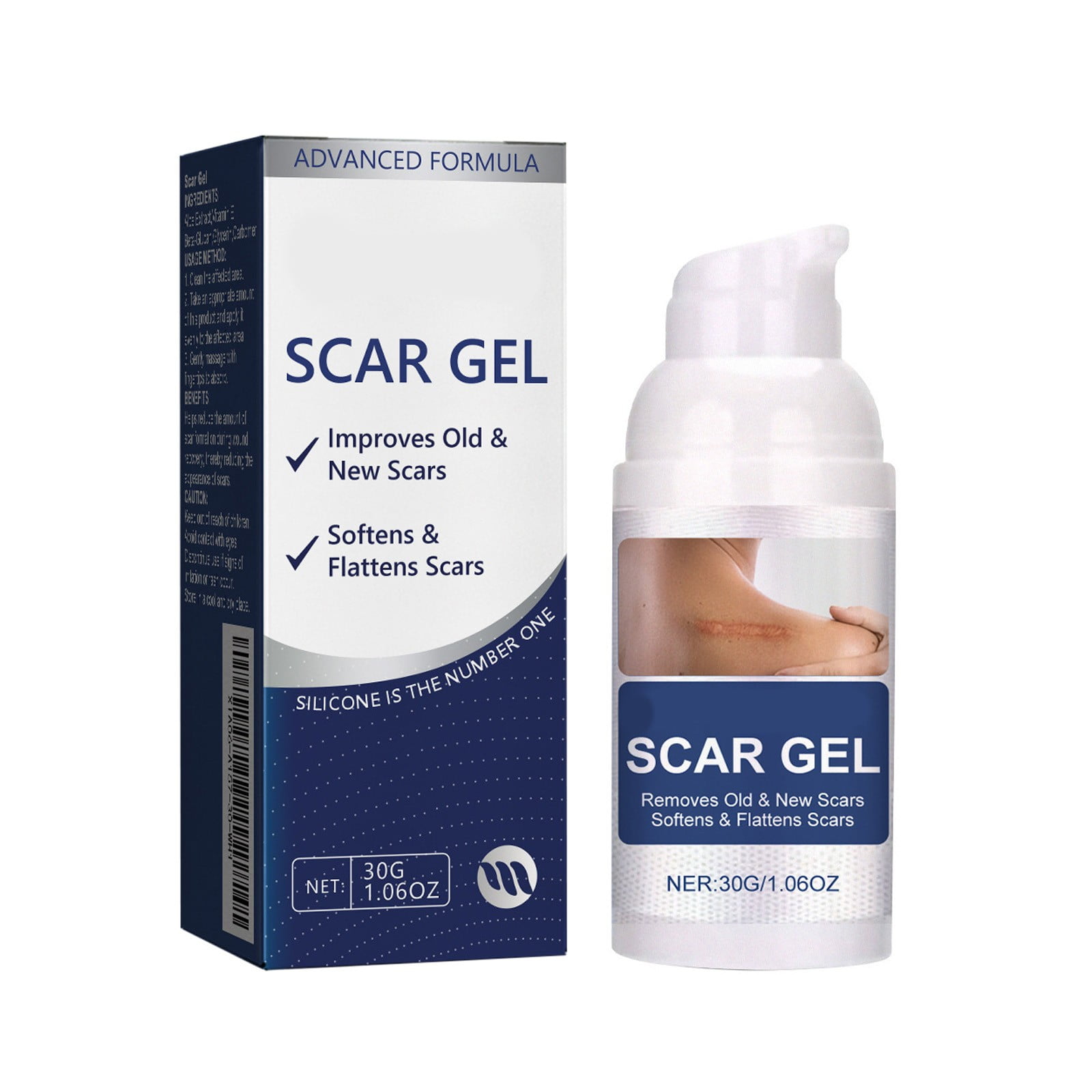Scar Gel High Grade Silicone Scar Gel Scar Removal Suitable For Stretch Marks Keloids Burns Old ...