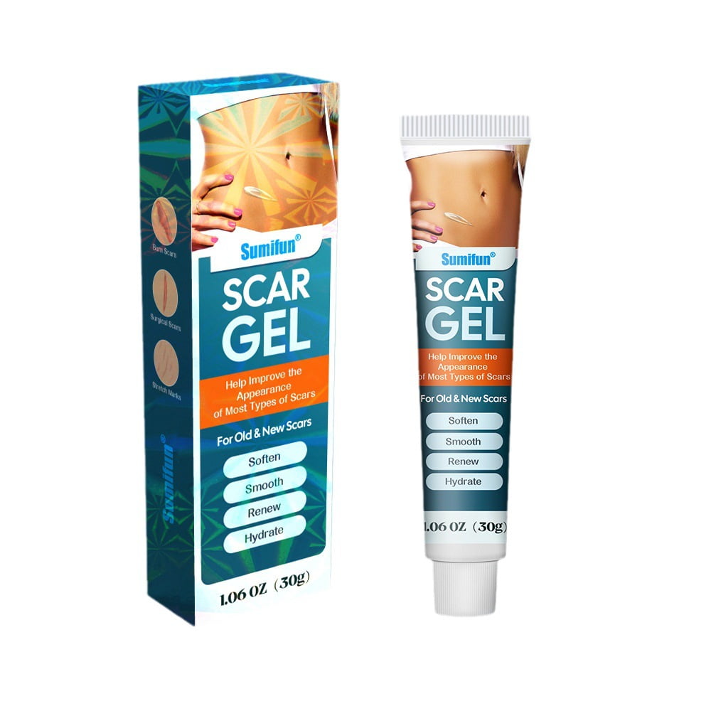Scar Gel, Scar Cream, Advance Scar Gel for Surgical Scars,Face,Body,Leg ...