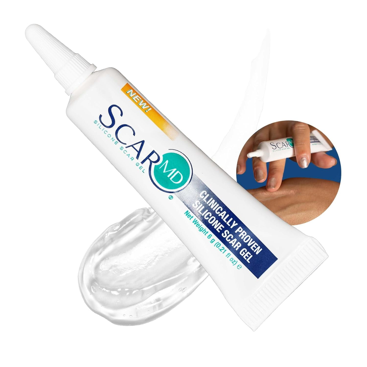 Scar Gone: Medical Grade Silicone Scar Gel Treatment - Fade Surgery ...