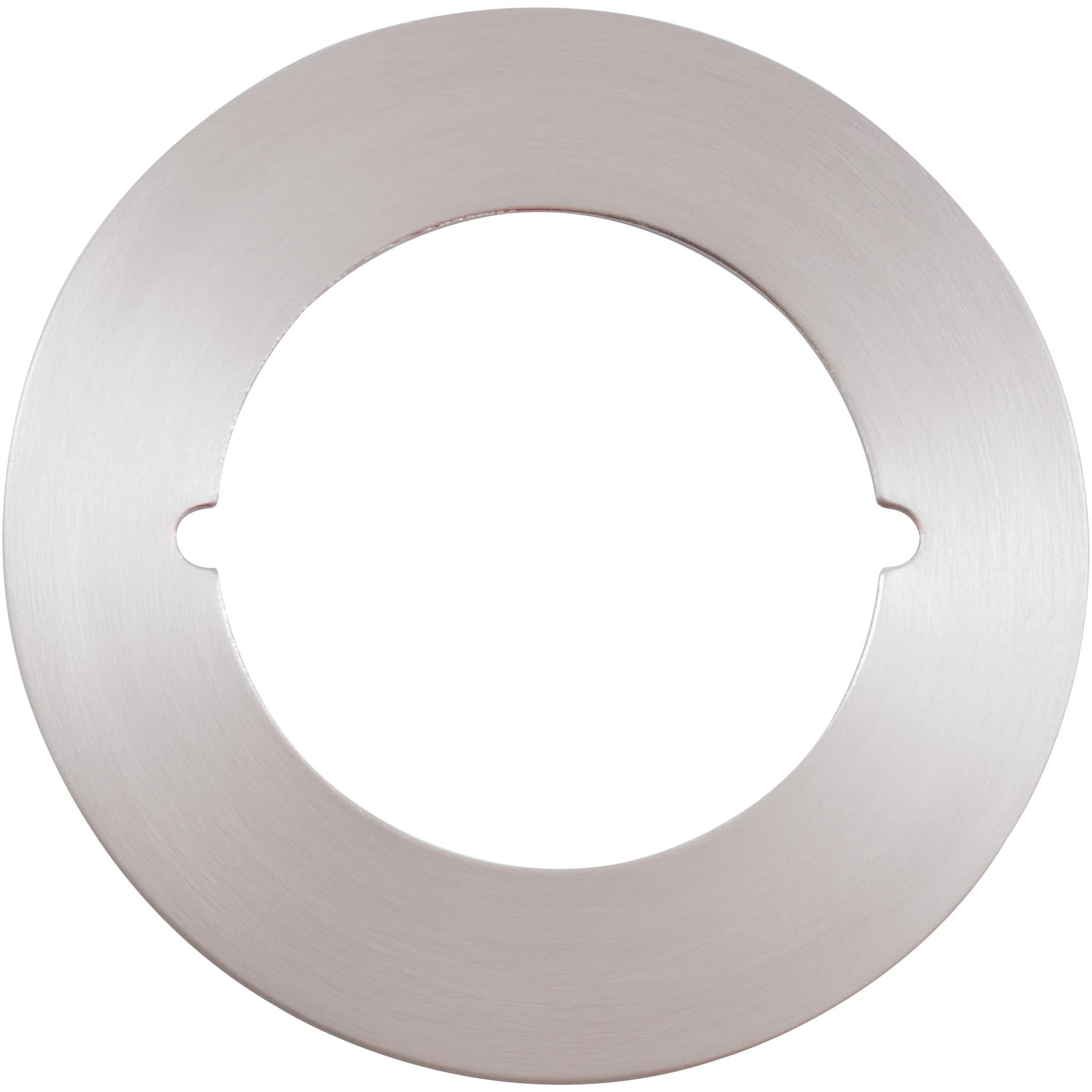 Scar Plate, 2-1/8" Inner Diameter, 3-1/2" Outer Diameter, Satin Nickel ...