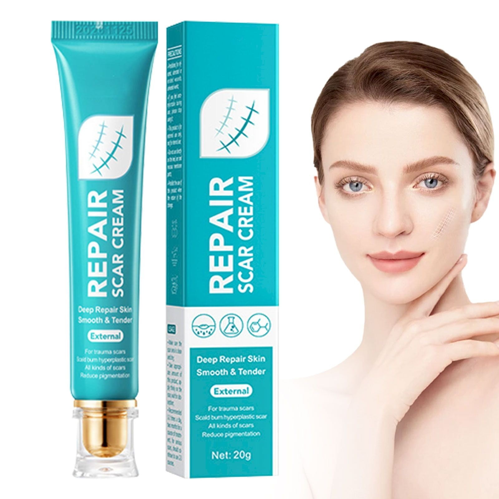 Scar Removal For & Body Fades Stretch Marks & Marks Skin Smoothing ...