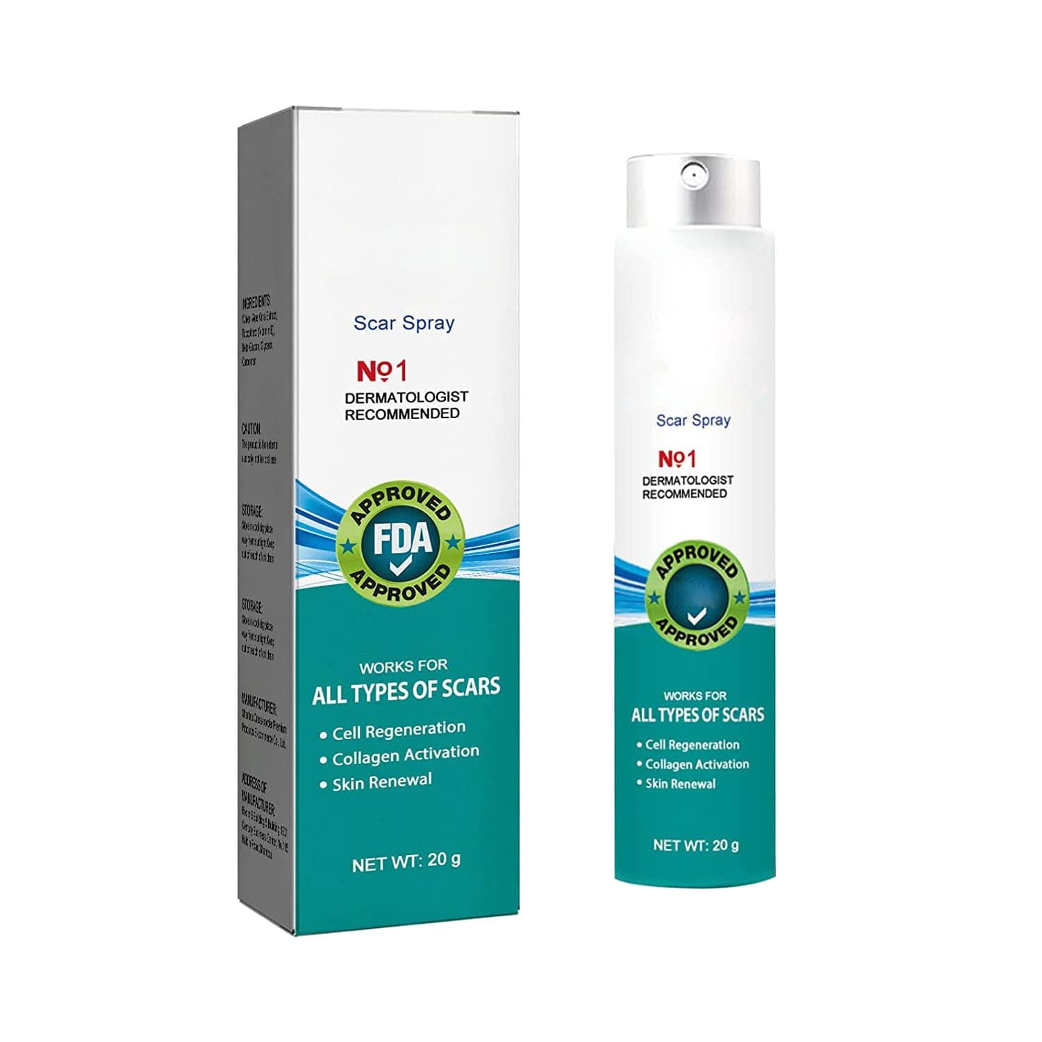 Scar Remove Medical Grade Scar Spray, Scar Removal Spray for All Types ...