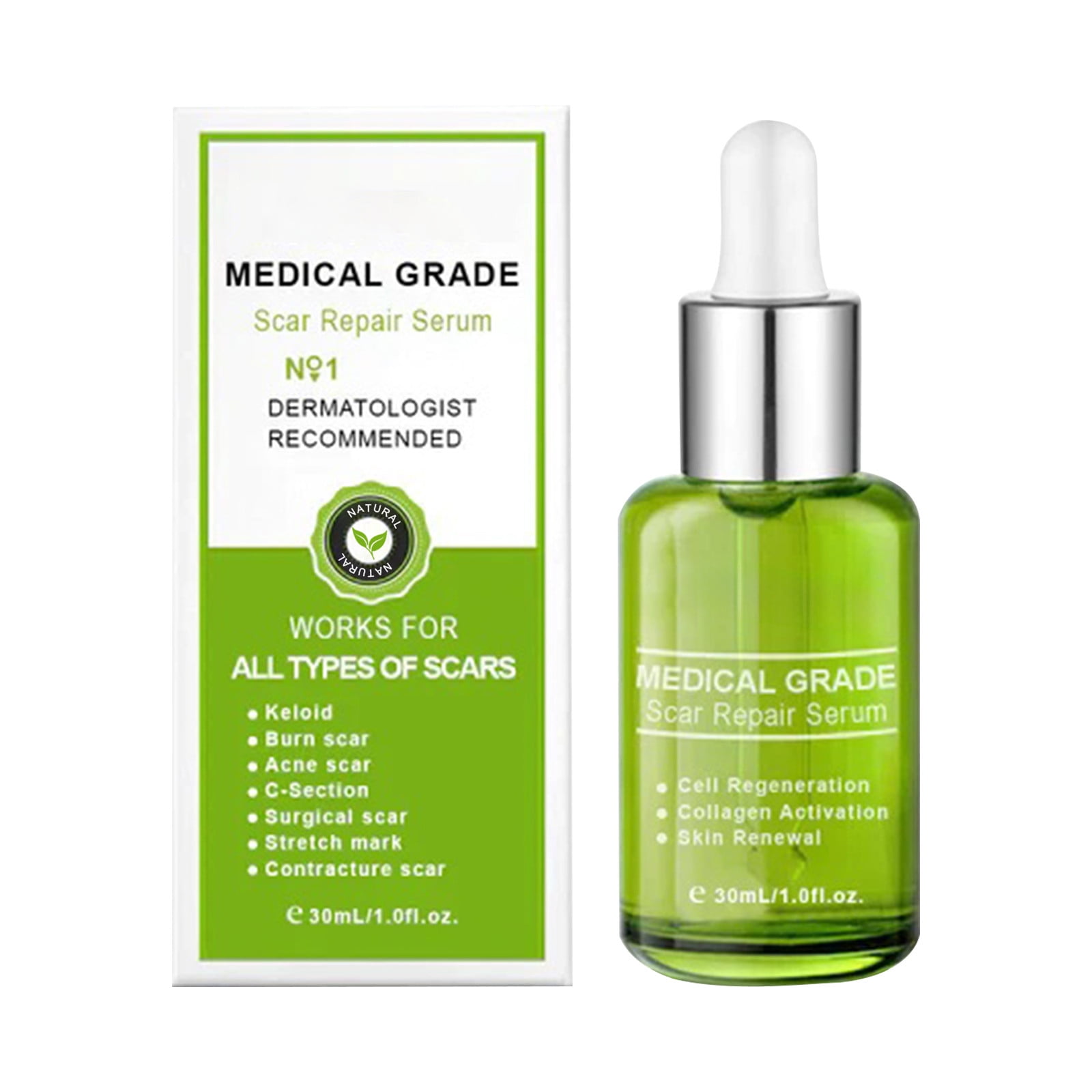 Scar Repair Serum - Acne, Pregnancy, Surgery - Walmart.com