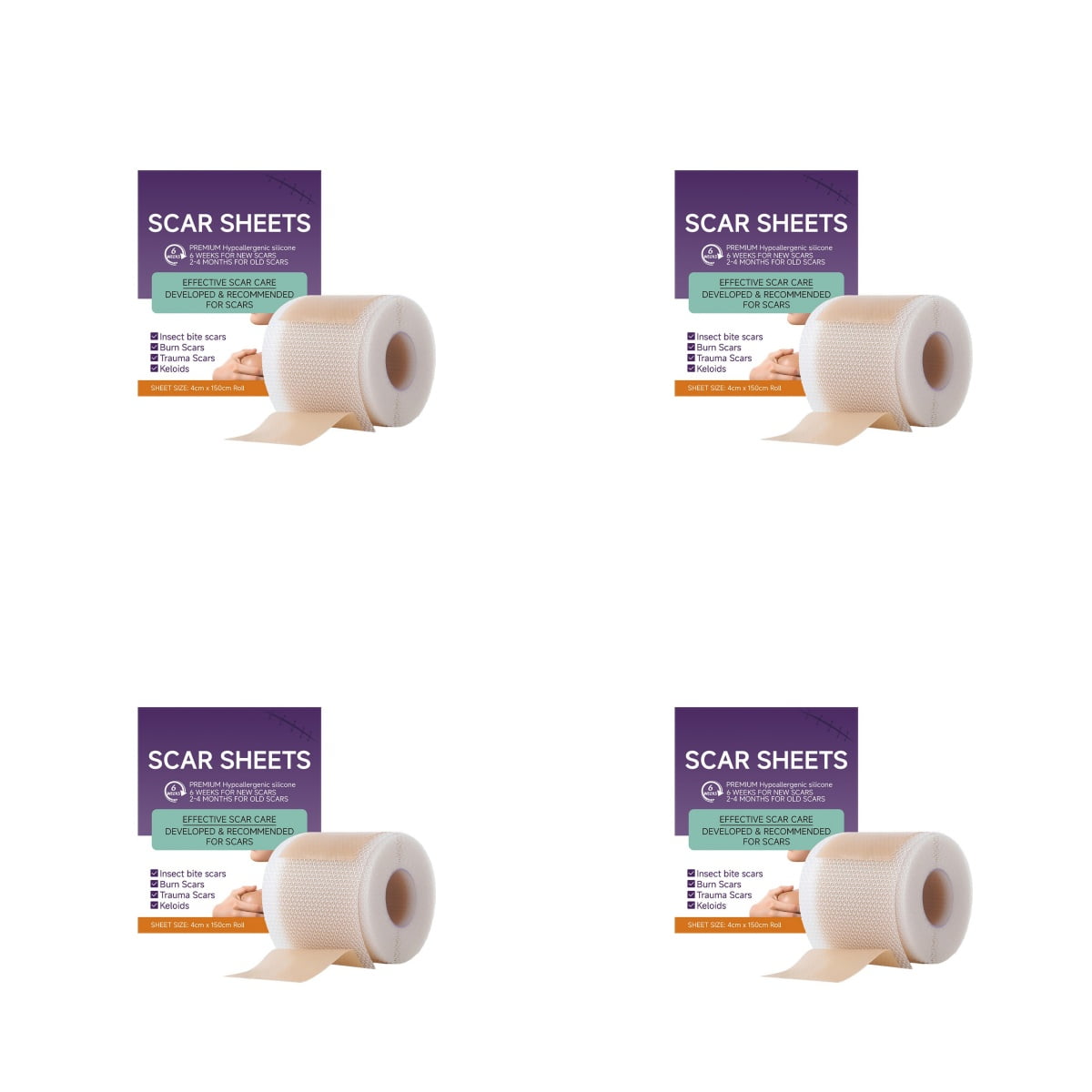 Scar Silicone Sticker Efficient Beauty Gel Self-Adhesive Tape For ...