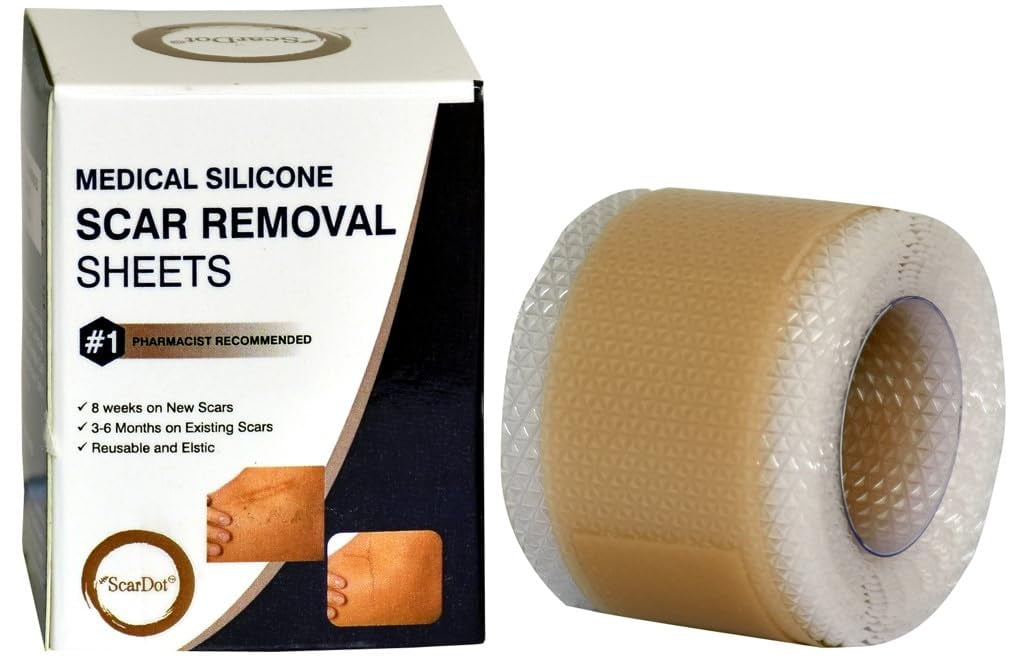 ScarDot Silicone Scar Sheets, Medical HYZ01 Silicone Scar Tape Roll for ...
