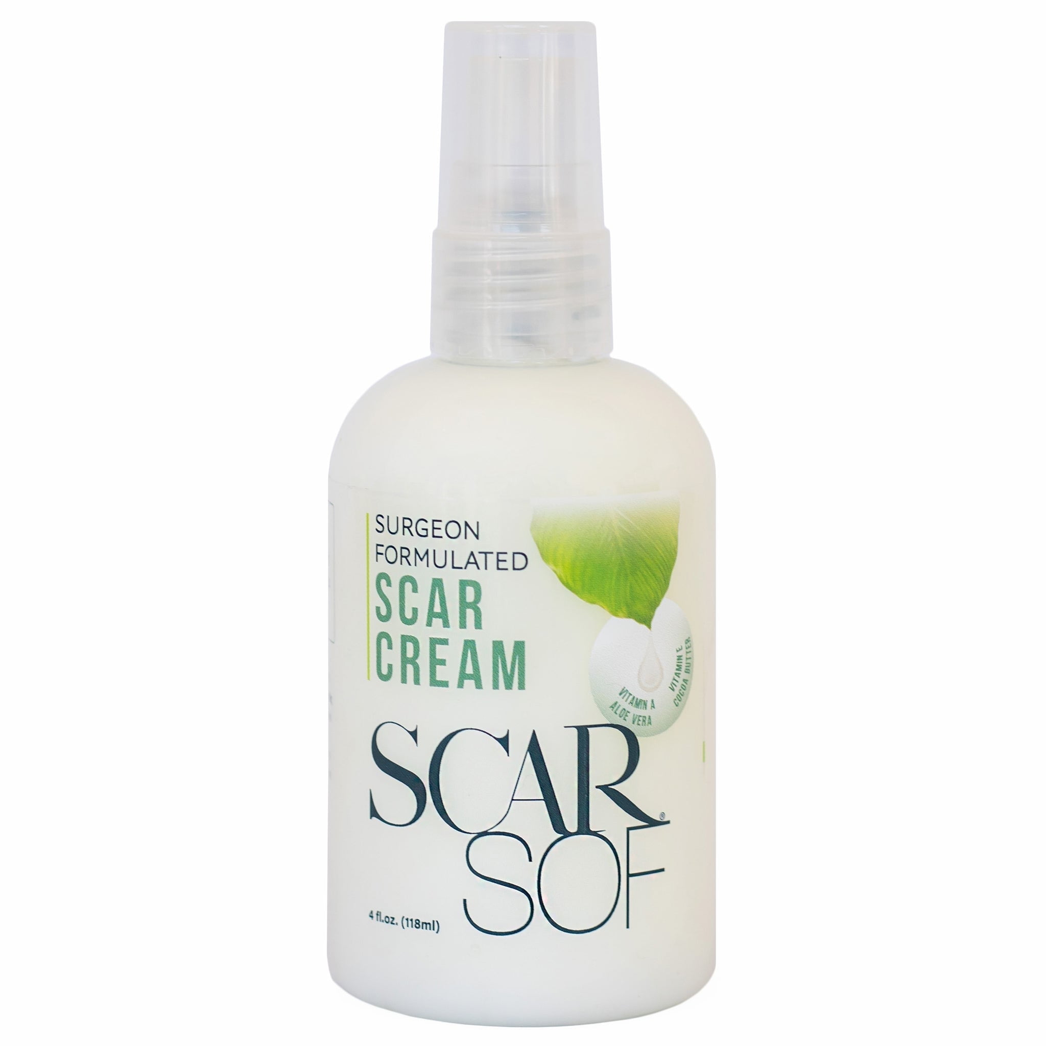 ScarSof Healing Scar Treatment Cream with Organic Aloe Vera and Cocoa ...