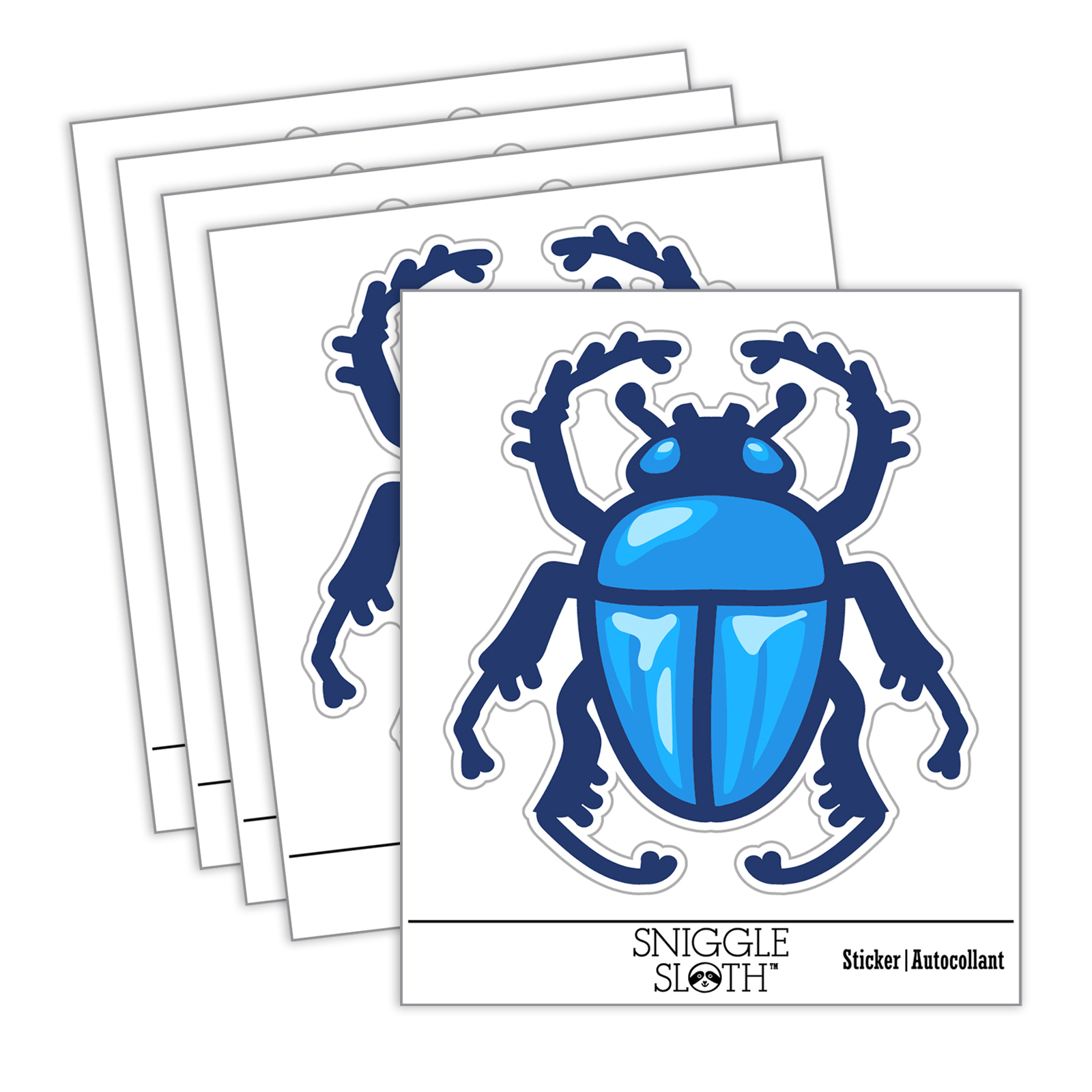 Scarab Beetle Car Window Bumper Water Bottle Phone Tablet Laptop ...