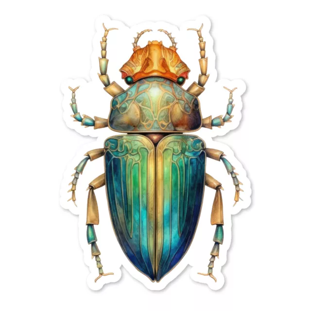Scarab Sticker, Scrapbooking, Laptop, Water Bottle, Collectible,Phone ...