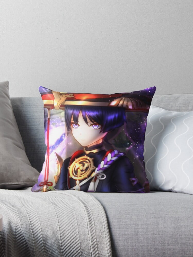 Scaramouche Fatui Model Genshin Impact Pillow - Walmart.com
