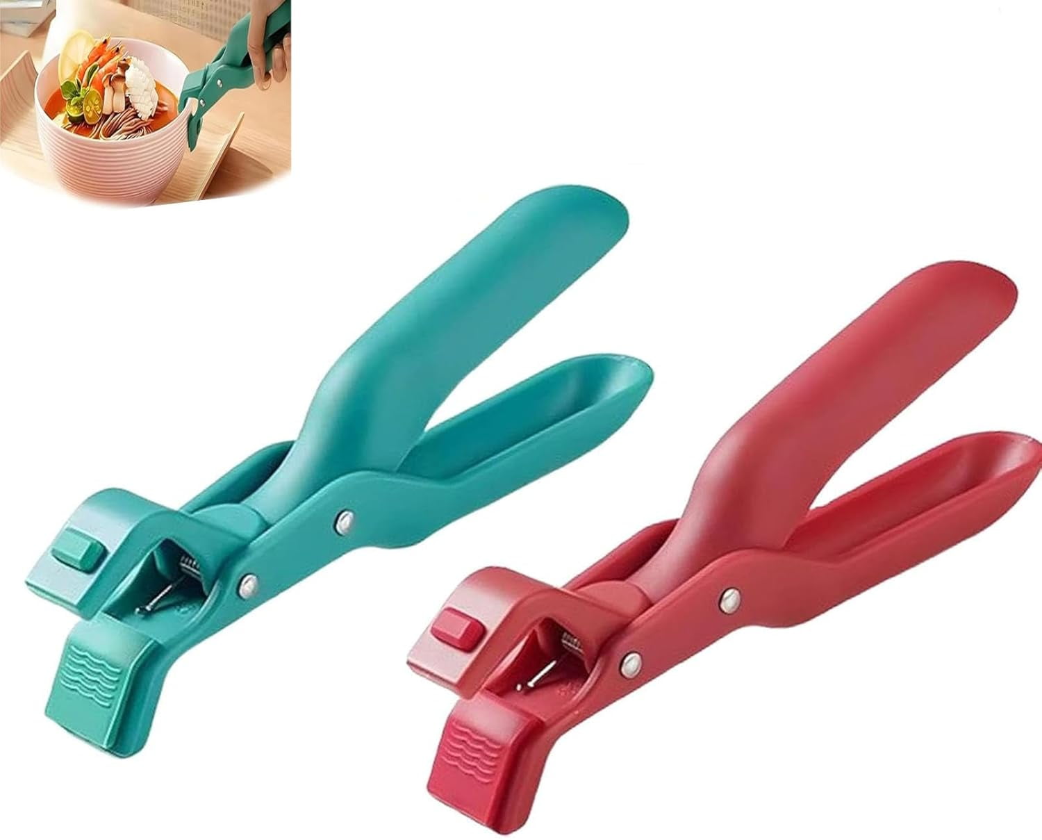 Scarcelye Hot Plate Gripper, Multi-function Anti-Scald Bowl Clip, Hot ...