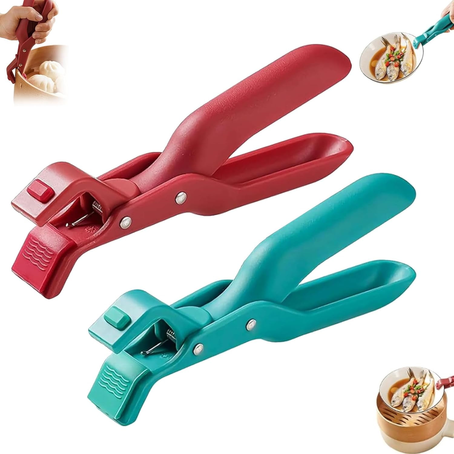 Scarcelye Hot Plate Gripper Tongs, Multi Angle Hot Plate Gripper and ...