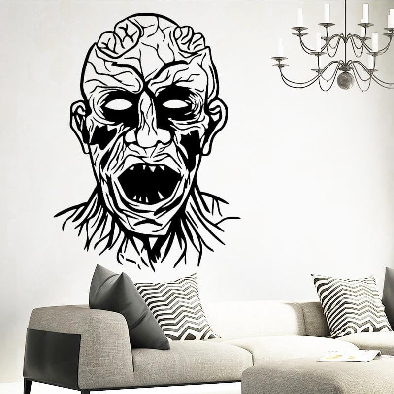 Scare Terrible Monster Wall Stickers Wallpaper Home Decoration ...