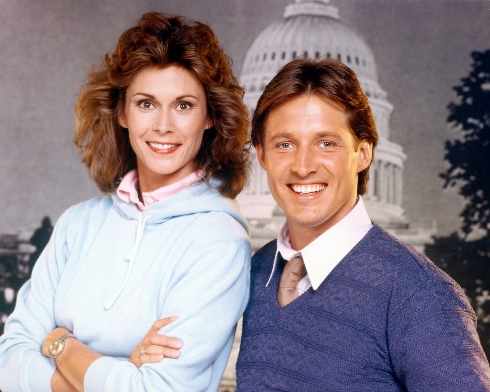 Scarecrow And Mrs. King Cast 24x36 Classic Hollywood Poster - Walmart.com