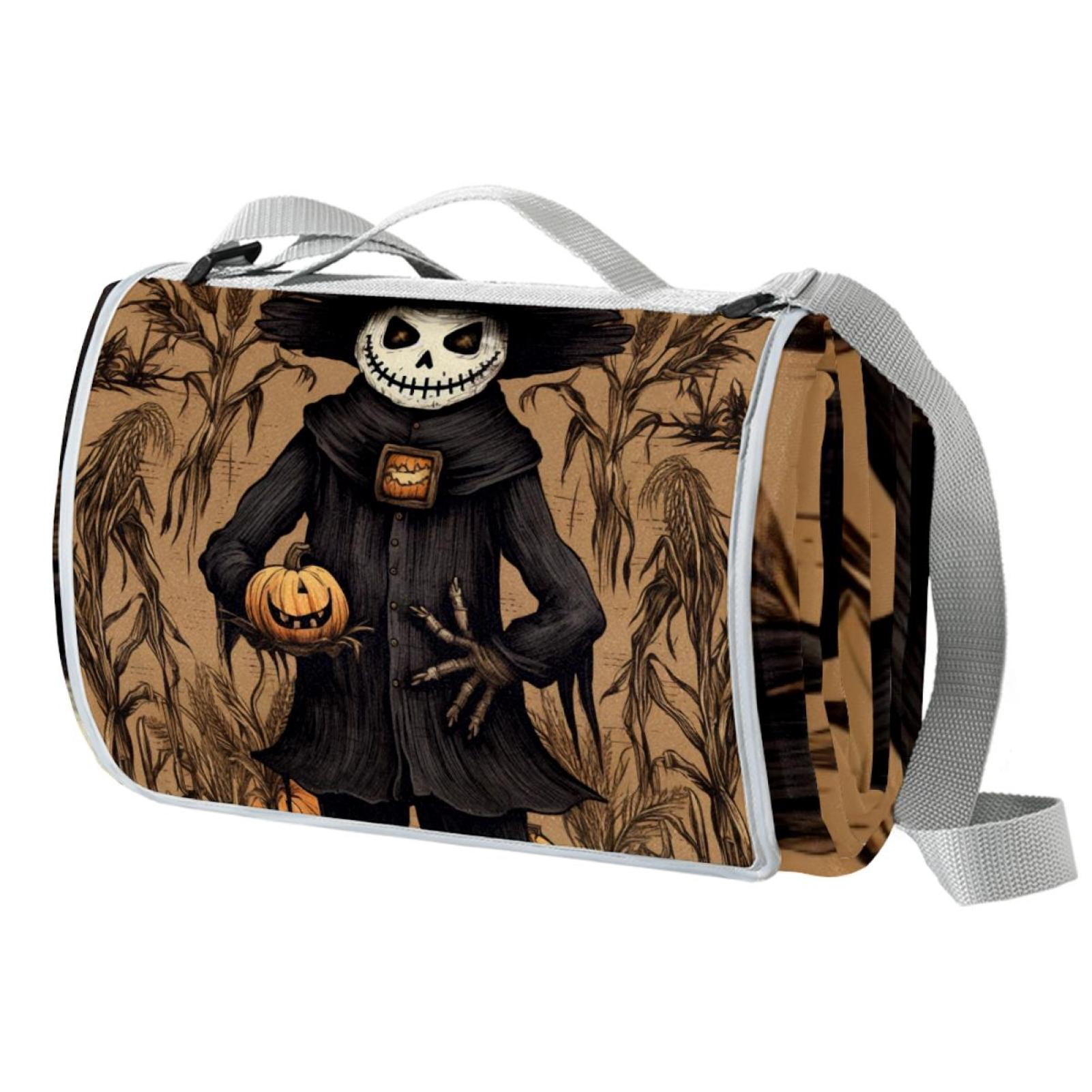 Scarecrow Canvas Picnic Blanket Waterproof Outdoor Extra Large for ...