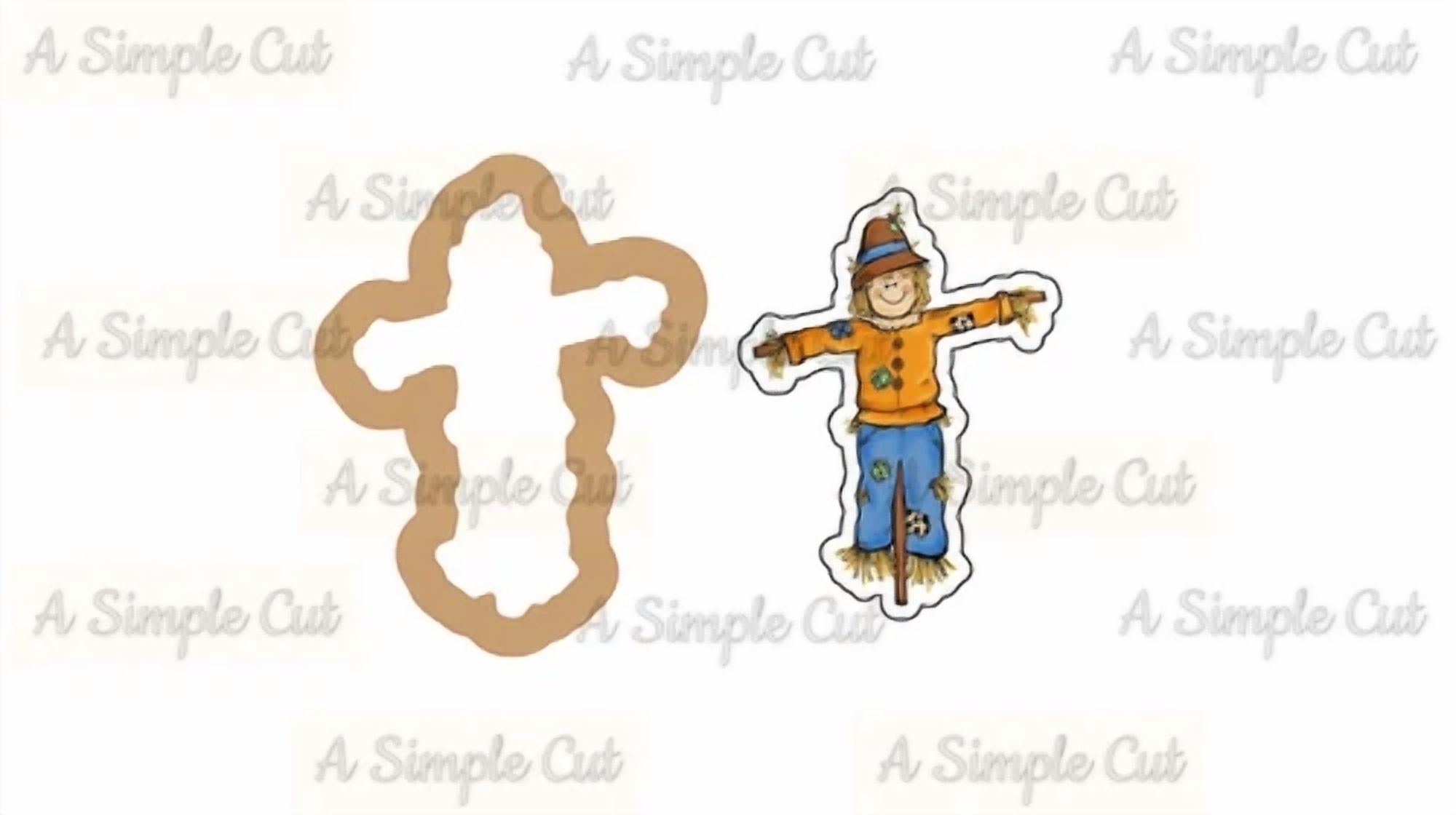 Scarecrow Cookie Cutter - Walmart.com