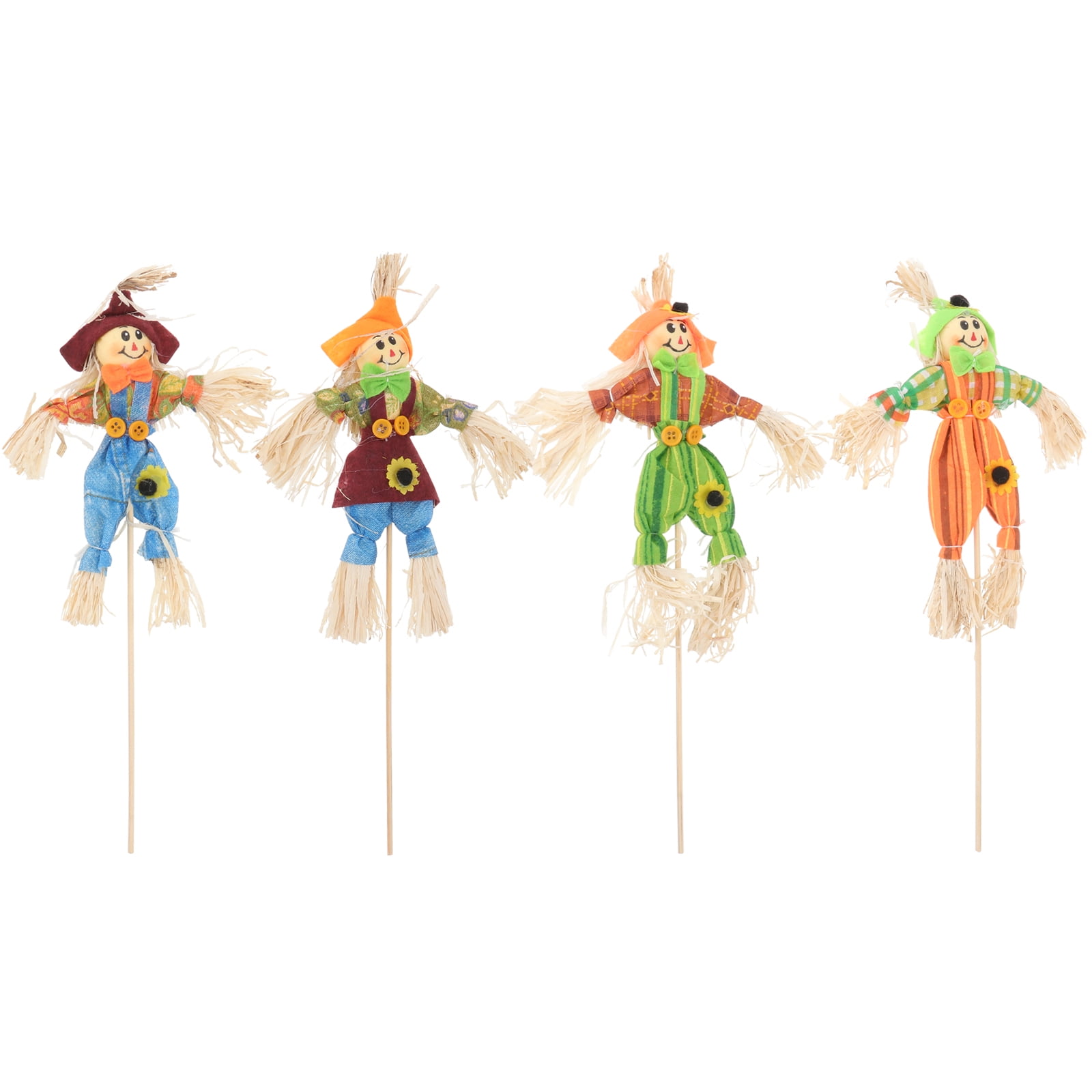 Scarecrow Falldecor Decorations Garden Decoration Autumn Outdoor ...