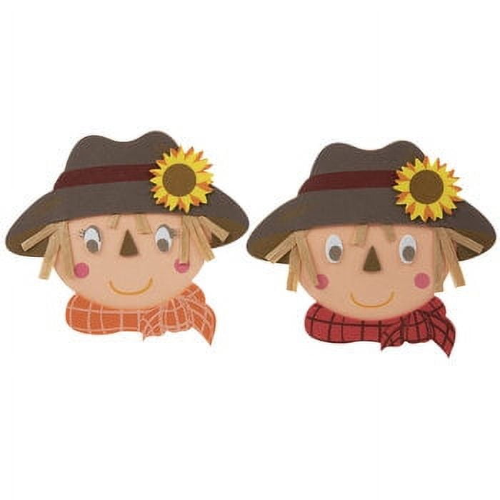 Scarecrow Foam Craft Kit Kids Fall Autumn DIY Projects Home School ...