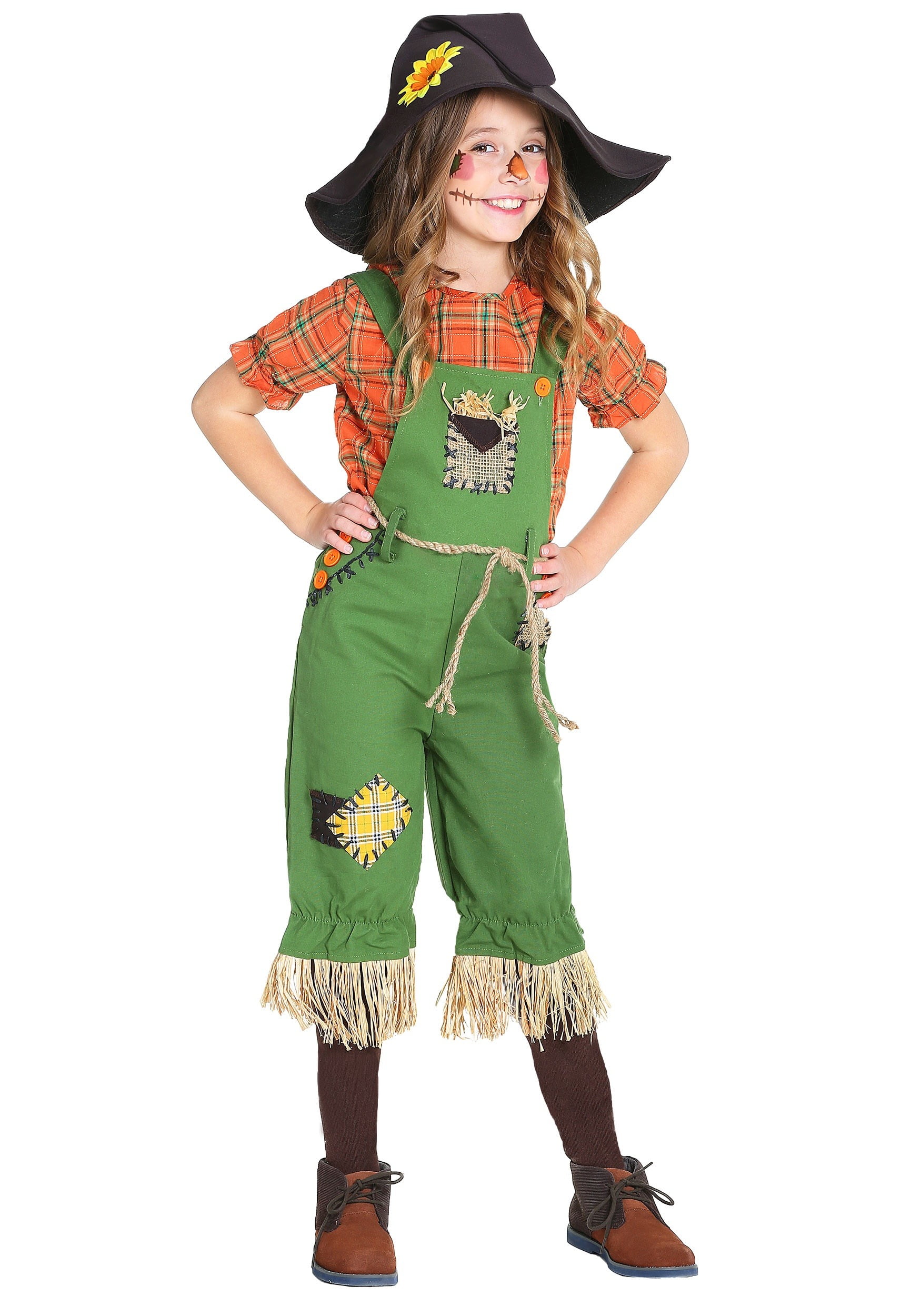 Scarecrow Girls Costume - Walmart.com