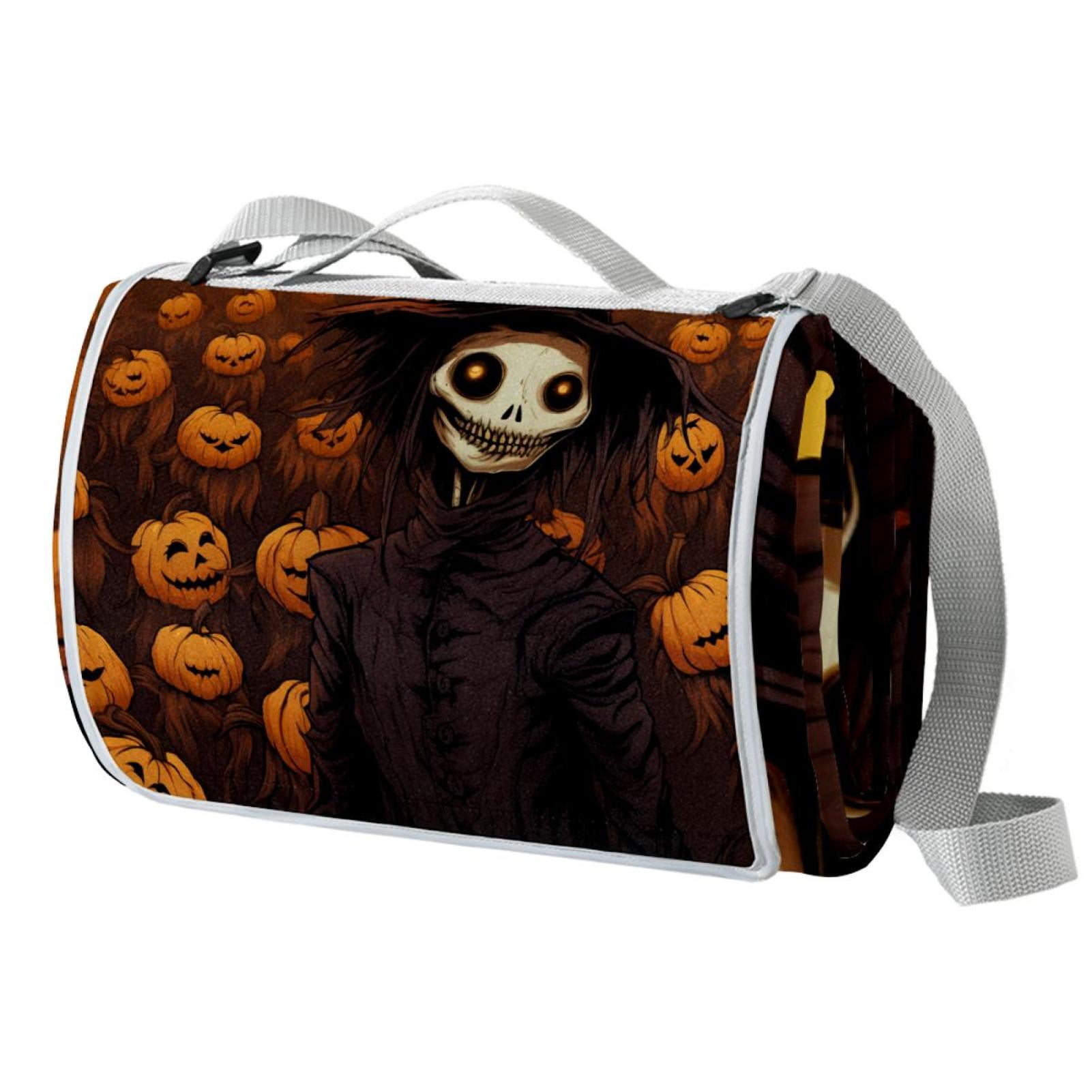Scarecrow Large Canvas Picnic Blanket Waterproof Backing, Portable ...