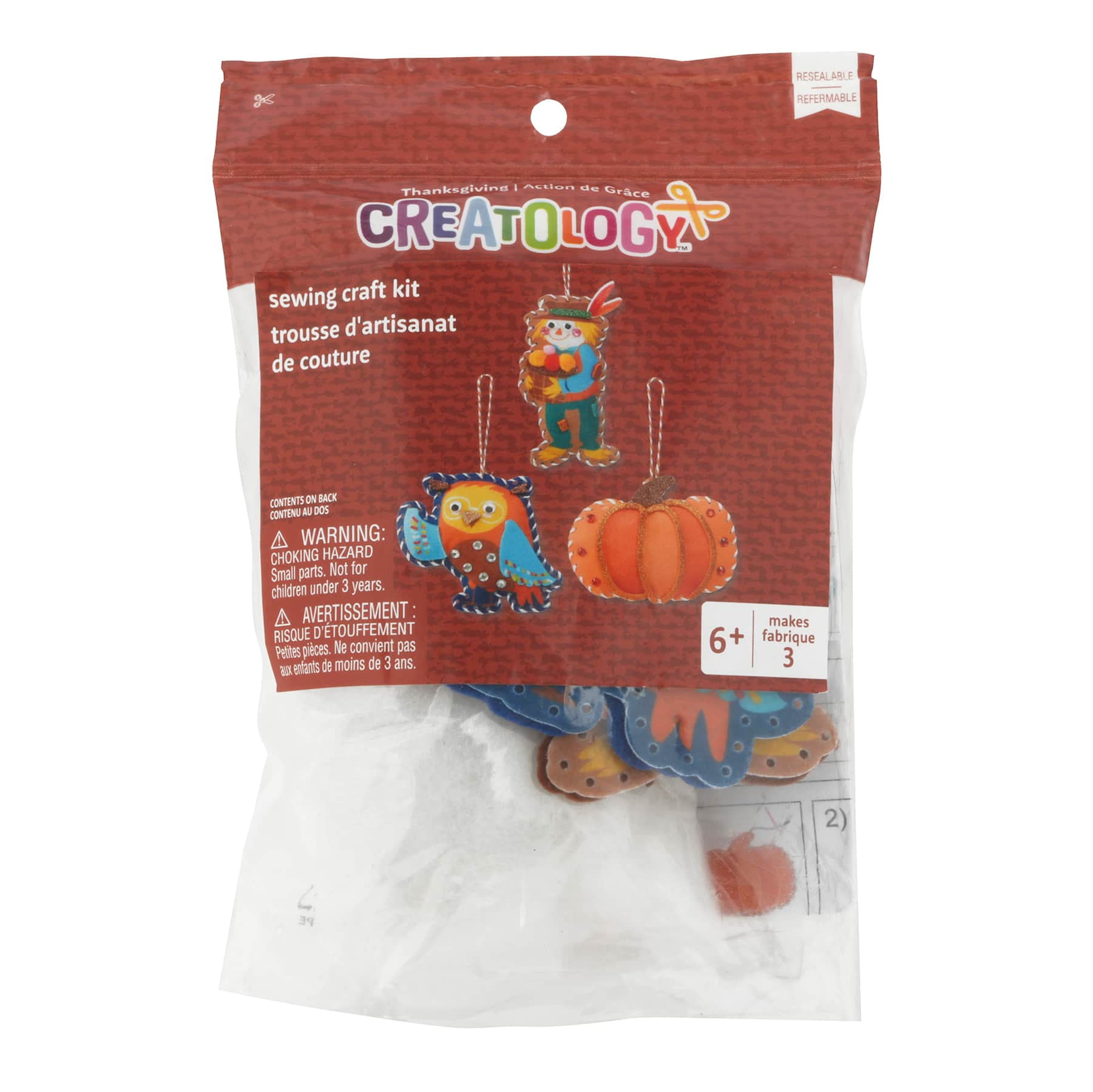 Creatology Sewing Craft Kit with Gemstones Felt Shapes - Walmart.com