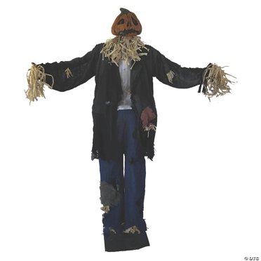 Scorched Scarecrow with Fog Machine Halloween Decoration - Walmart.com