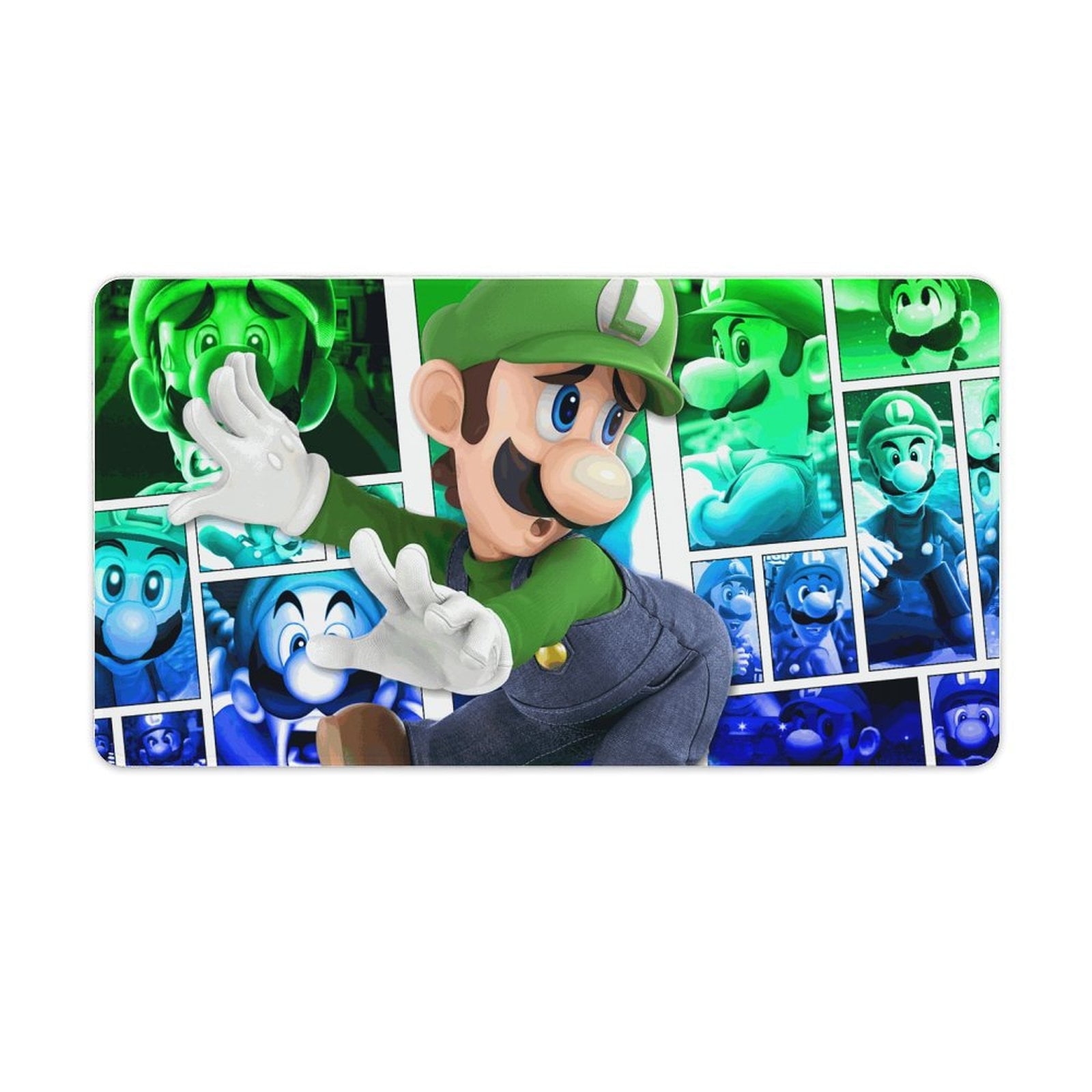 Scared Game Luigi's Mansion Extended Gaming Mouse Pad No-sliped Large ...