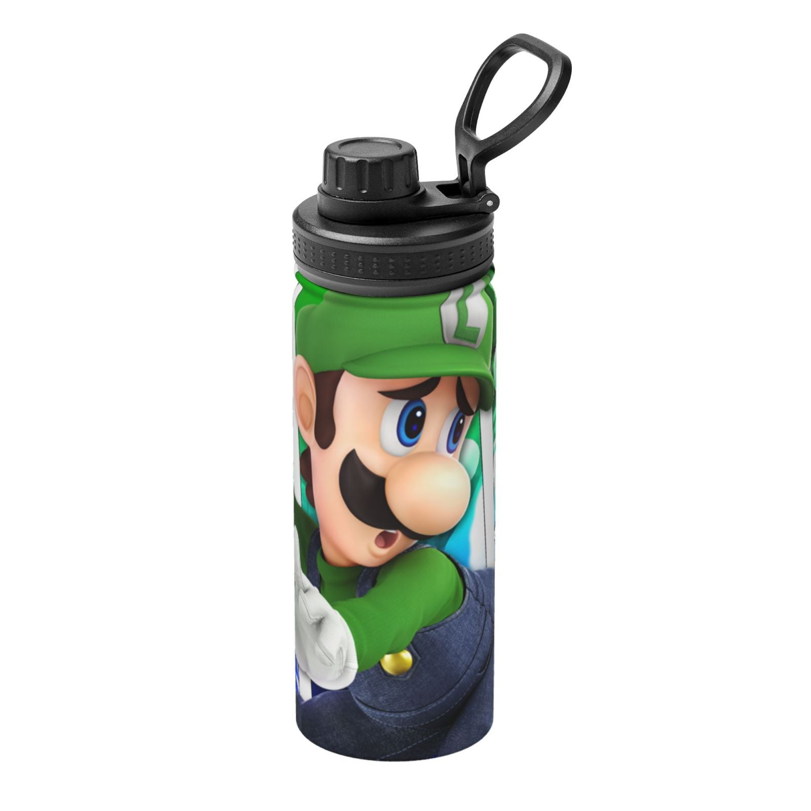 Scared Game Luigi's Mansion Unisex Sports Insulated Water Bottles ...