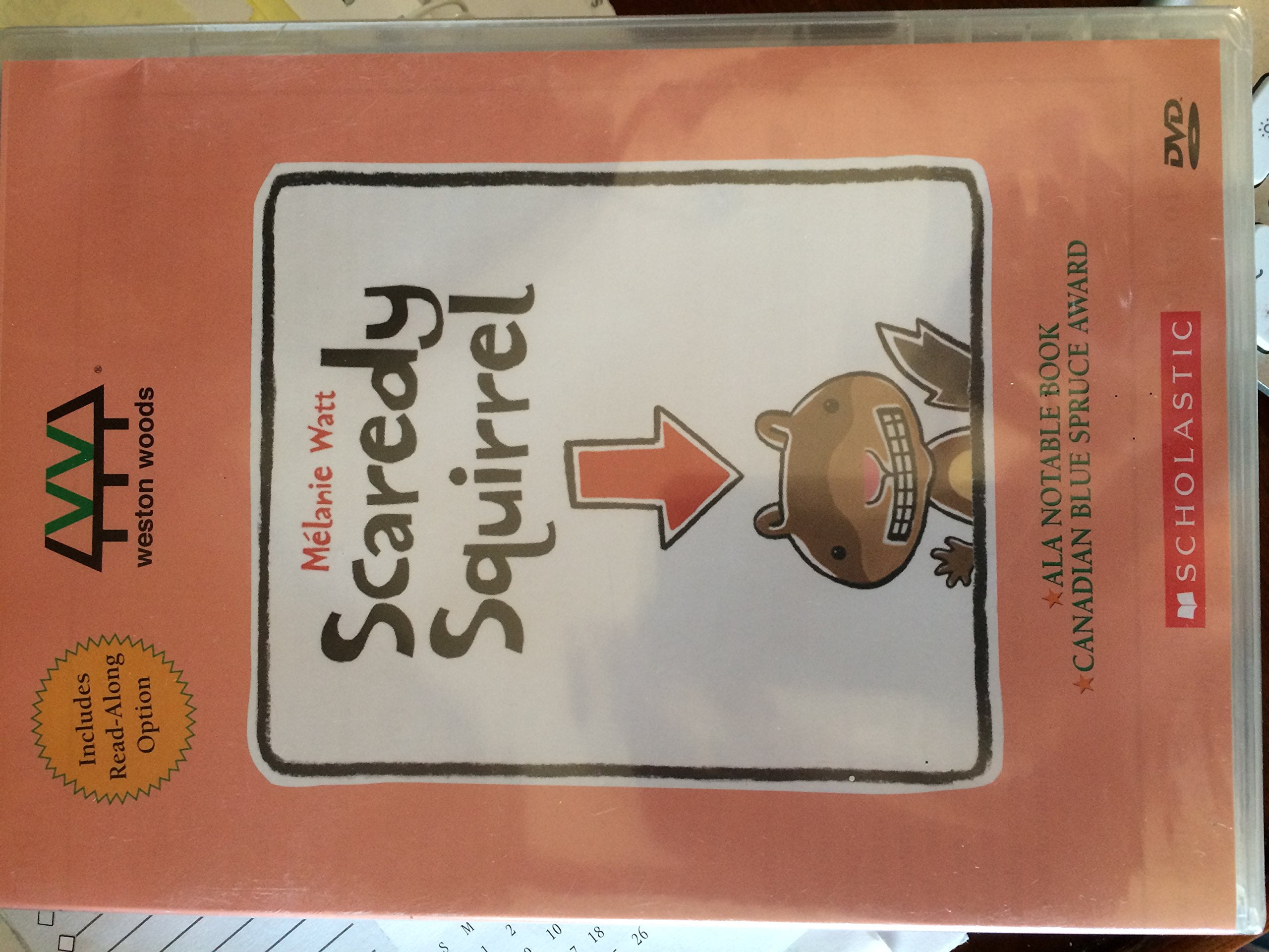 Scaredy Squirrel [DVD] - Walmart.com