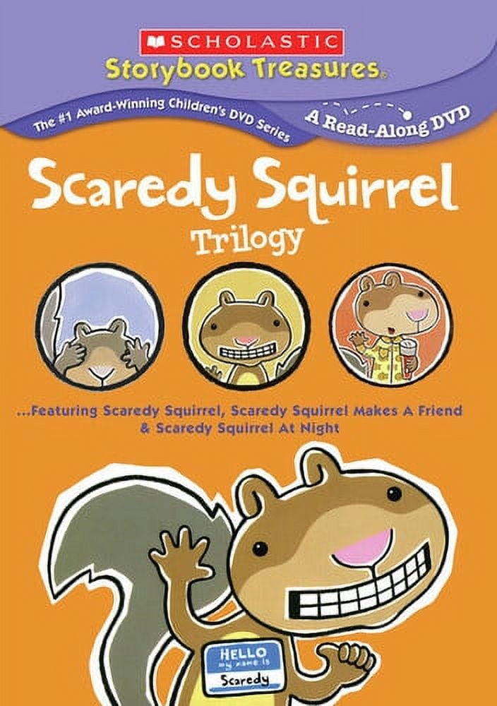 Scaredy Squirrel Trilogy (DVD), Cinedigm Mod, Kids & Family - Walmart.com