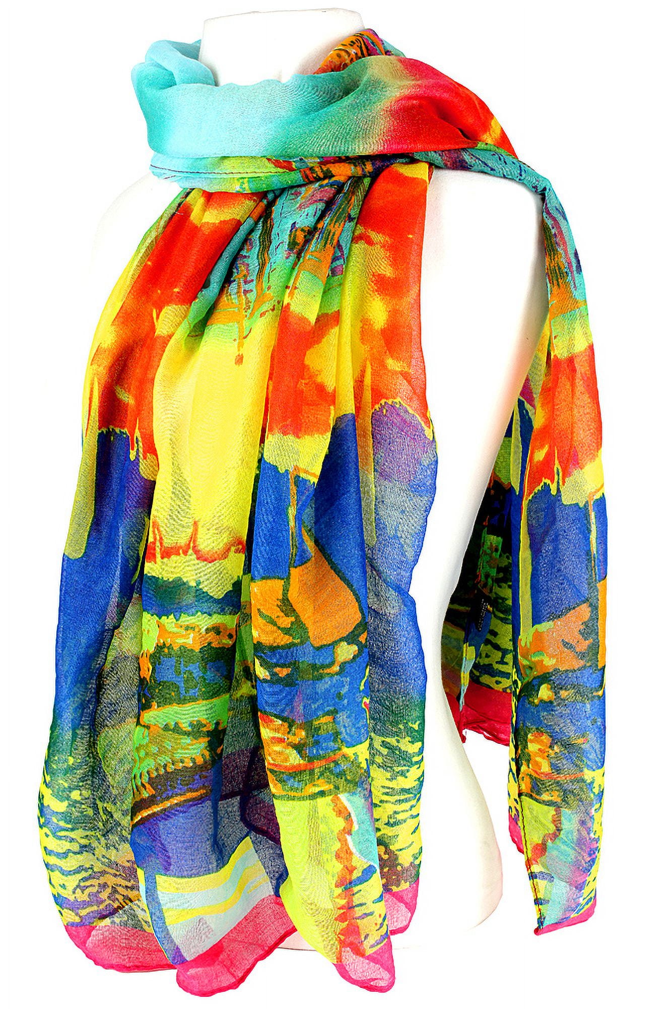 Scarf - Art Print - SF-FS1214BL-MT - Walmart.com