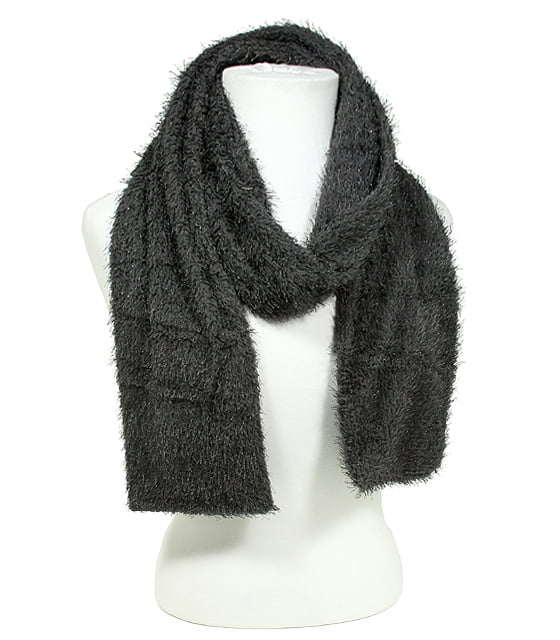 Scarf - Chenille -Dark Gray Color - SF-S1325DGY - Walmart.com