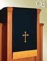 Scarf-Pulpit/Lectern-Pavillion-Reversible-Black/White/Latin Cross ...