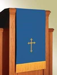 Christian Brands 11666MR Reversible Fleur-de-Lis Cross Pulpit Scarf ...