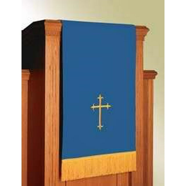 Christian Brands 11666MR Reversible Fleur-de-Lis Cross Pulpit Scarf ...