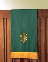 Christian Brands 12682MR Reversible Pulpit Scarf - Hunter Green/Purple ...